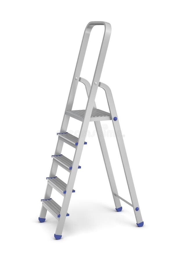 Side View Tall Silver Ladder Stock Illustrations – 8 Side View Tall ...