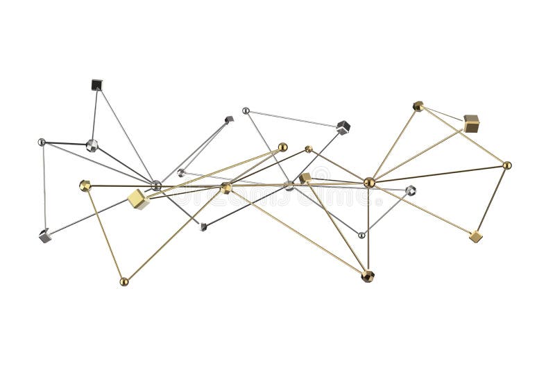 Metal connection structure stock illustration. Illustration of metal ...