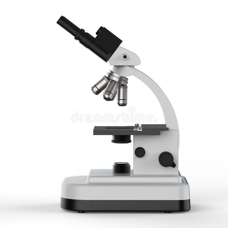 X Ray Microscope or Optical Instrument Stock Illustration ...