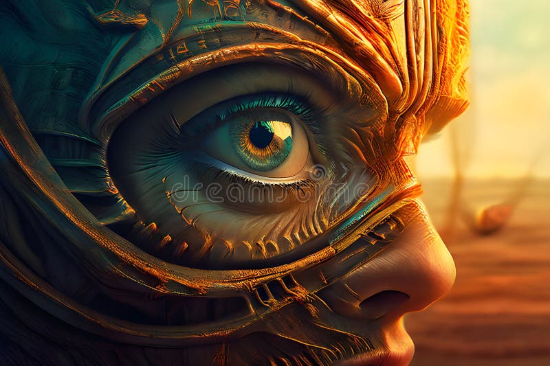 3D Rendering of Microscopic Cells of the Human Eye. Ophthalmologist ...