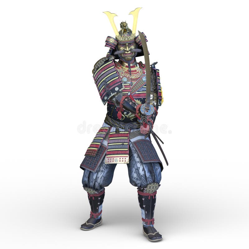 3D Rendering of a Military Commander Stock Illustration - Illustration ...