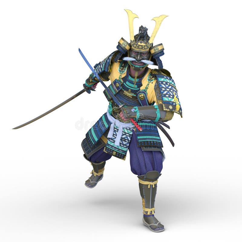 3D Rendering of a Military Commander Stock Illustration - Illustration ...