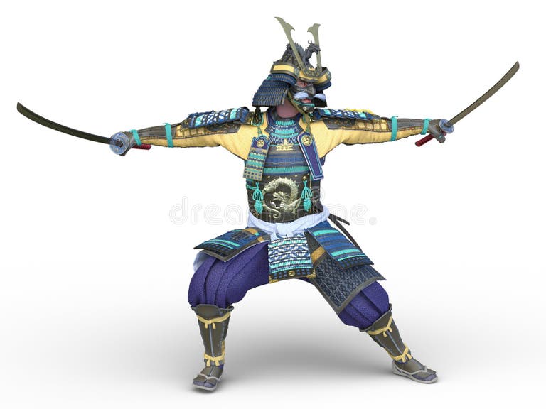 3D Rendering of a Military Commander Stock Illustration - Illustration ...