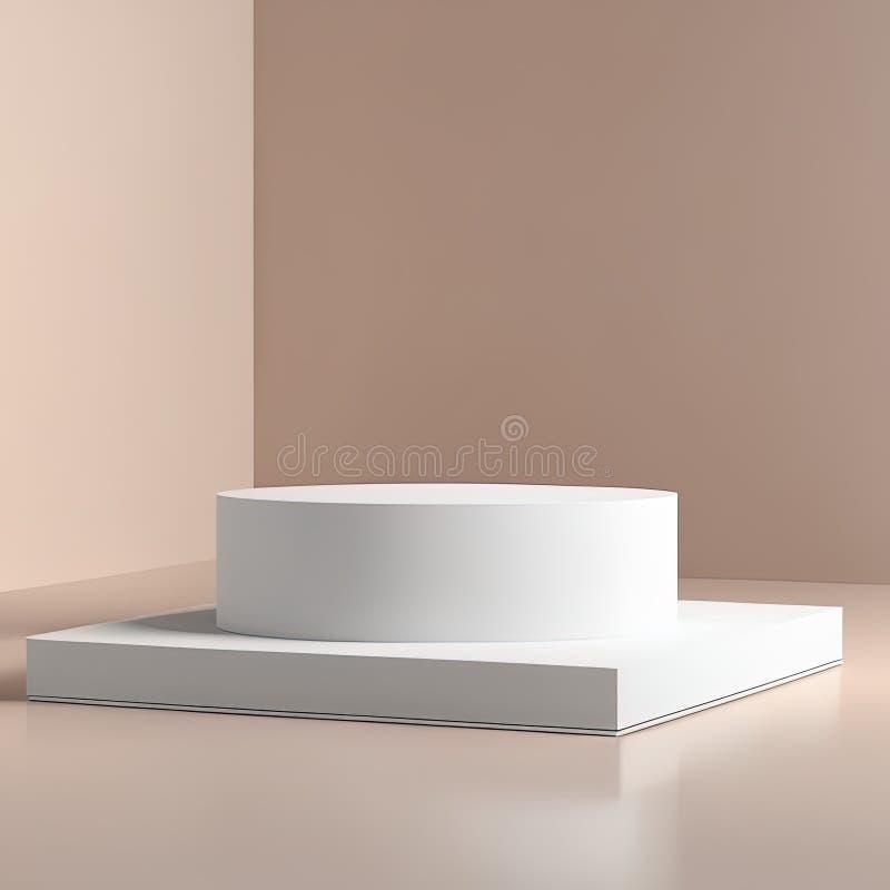 3d Rendering. Minimal Scene for Presentation. Product Display. 3d ...