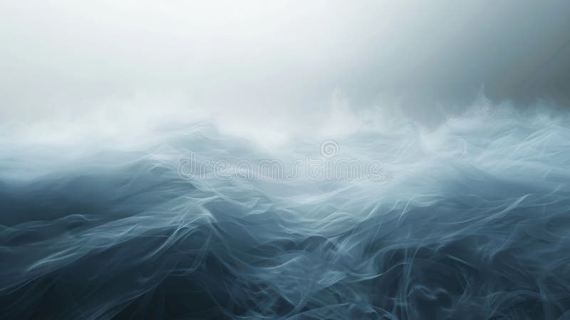 3D Rendering of Minimalist Abstract Cold Background with Foggy Wind AI ...
