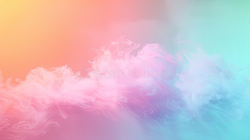 3D Rendering of Minimalist Abstract Kids Background with Foggy Wind AI ...