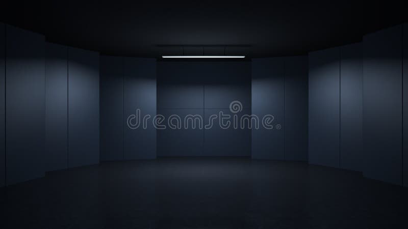 3D Rendering Minimalist and Modern Design Studio Room Space Background ...