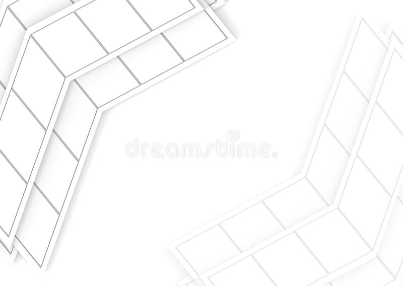 3d Rendering. Modern Abstract Trapezoid Tile Pattern Arrow on Copy ...