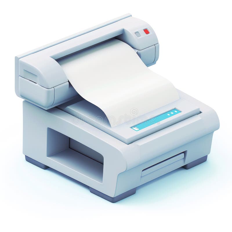 Receipt Printer Stock Illustrations – 542 Receipt Printer Stock ...