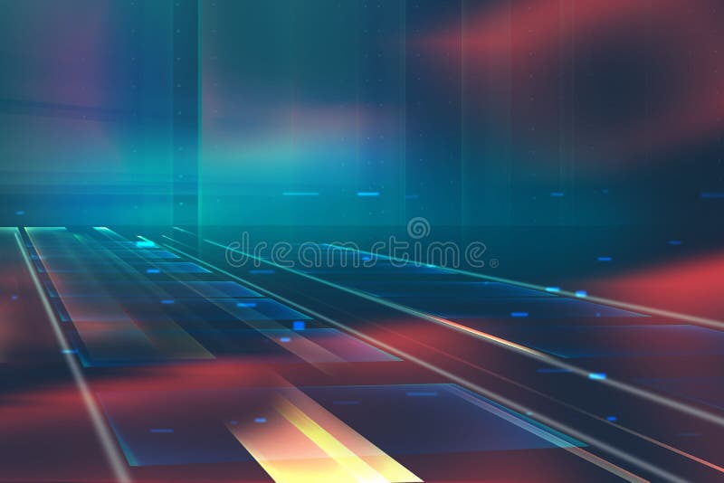 3d Rendering of Modern Space Suitable for Digital Technologies ...