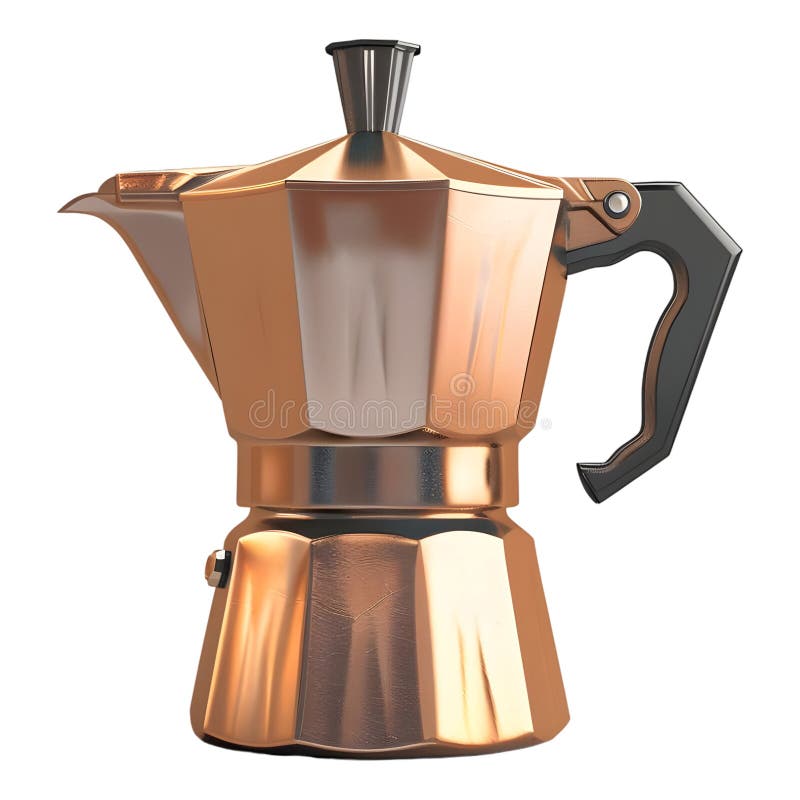 3D Rendering of a Modern Steel Jug on Transparent Background - Ai ...