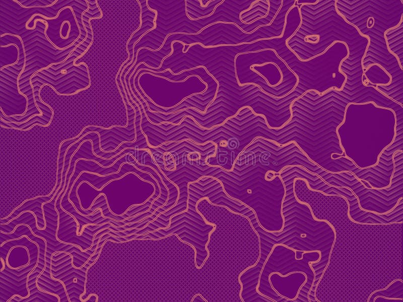 3D Rendering Modern Topographic Map Concept Background. Surface Modern ...