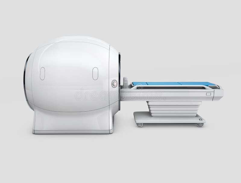 3d Rendering of MRI - Magnetic Resonance Tomography Imaging Scan Device ...