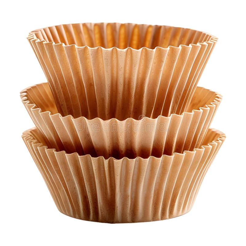 3D Rendering of a Muffin Wrapper on Transparent Background - Ai ...