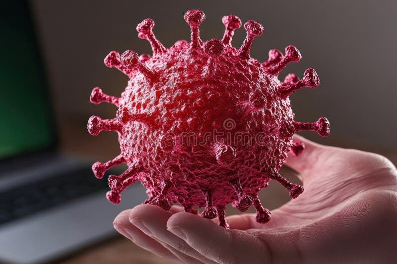 Coronavirus Outbreak in Asia: Chinese Alert - NASA 3D Rendering Stock ...