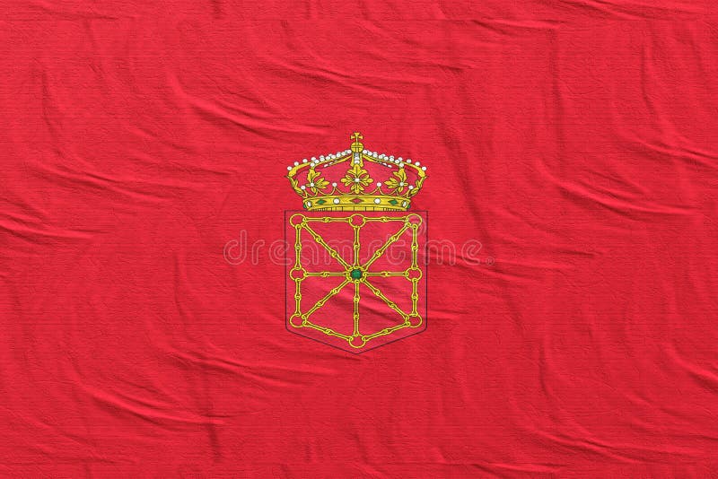 3d Rendering of Navarra Community Flag Stock Illustration ...
