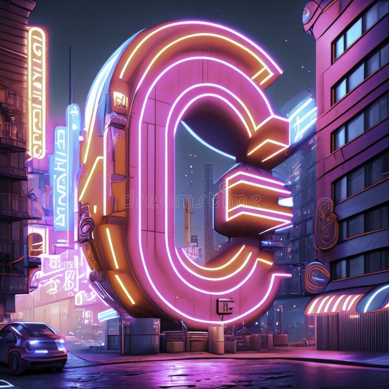 Neon Sign with the Word Jesus Christ. 3D Rendering Stock Illustration ...