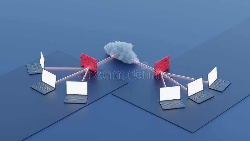 3d Rendering, Network Protection, Data Transfer through Firewall, LAN ... 3d Rendering, Network Protection, Data Transfer through Firewall, LAN ...