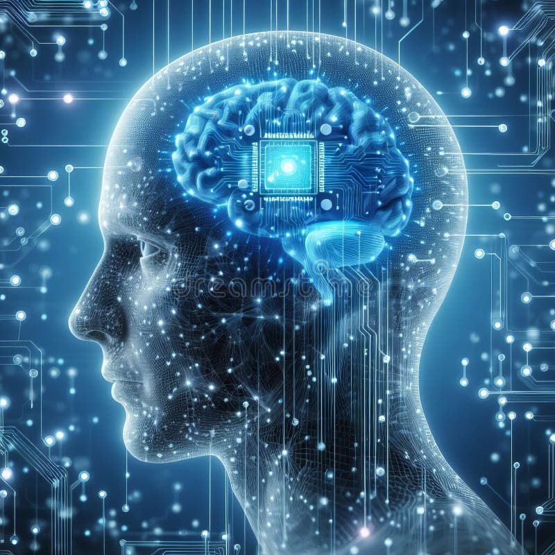 3D Rendering of Neural Connections of a Human Brain with an Embedded ...