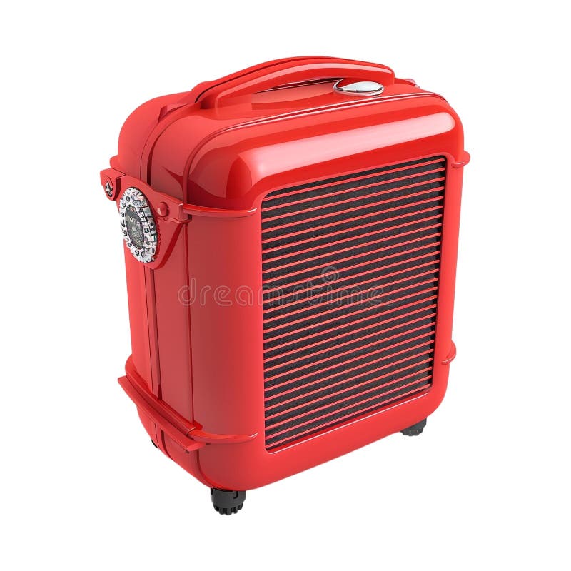 3D Rendering of a New Technology Ground Air Conditioner Cooler on ...