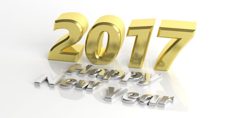 3d rendering 2017 number stock illustration. Illustration of design ...