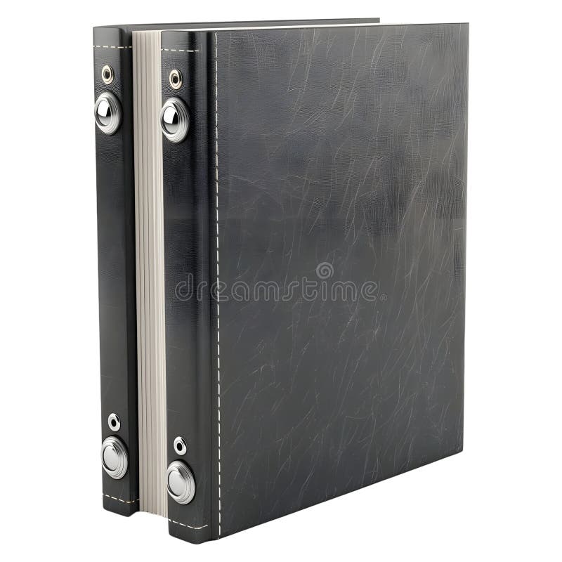 3D Rendering of a Office File for Record on Transparent Background - Ai ...