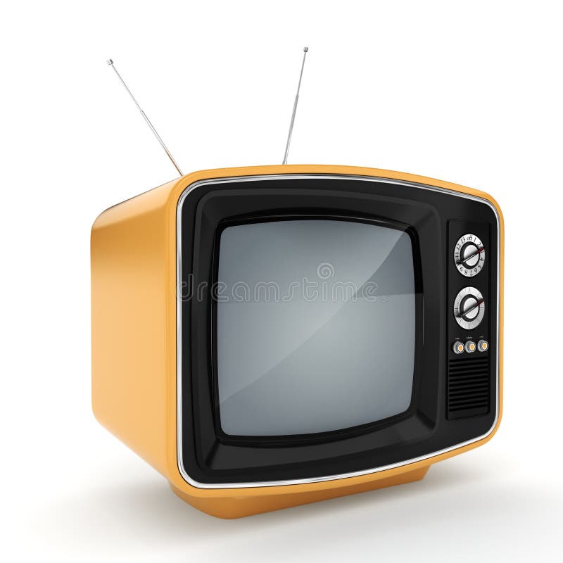 3d Rendering Old Tv Stock Illustrations – 1,055 3d Rendering Old Tv ...