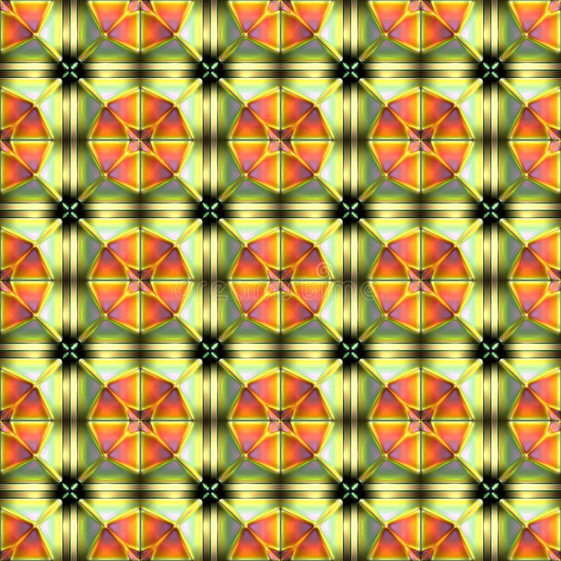 3D Rendering of Ornamental Seamless Pattern Background Tile Stock ...