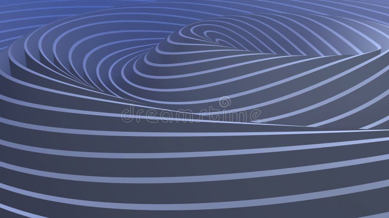 3D Rendering Oscillations and Ripples of Abstract Waves in Space ...