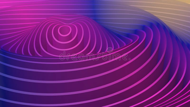 3D Rendering Oscillations and Ripples of Abstract Waves in Space ...