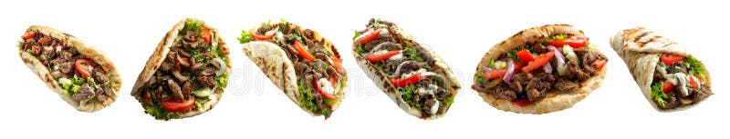 Pita Break Shawarma Stock Illustrations – 10 Pita Break Shawarma Stock ...