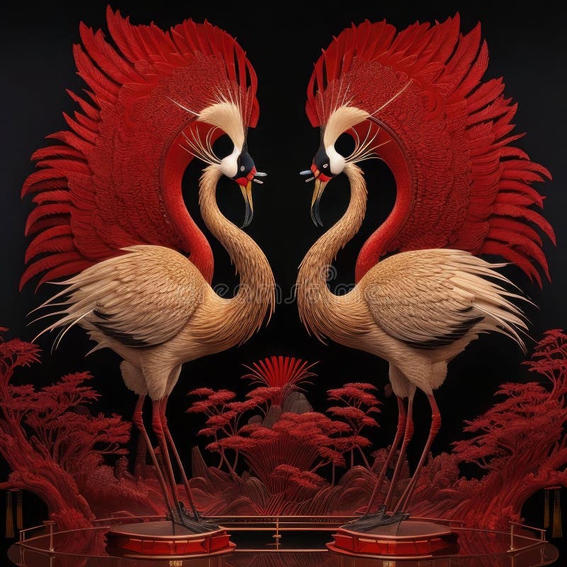 Sandhill Crane Watercolor Painting Stock Photos - Free & Royalty-Free ...