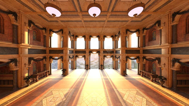 Castle Great Hall Stock Illustrations – 198 Castle Great Hall Stock ...