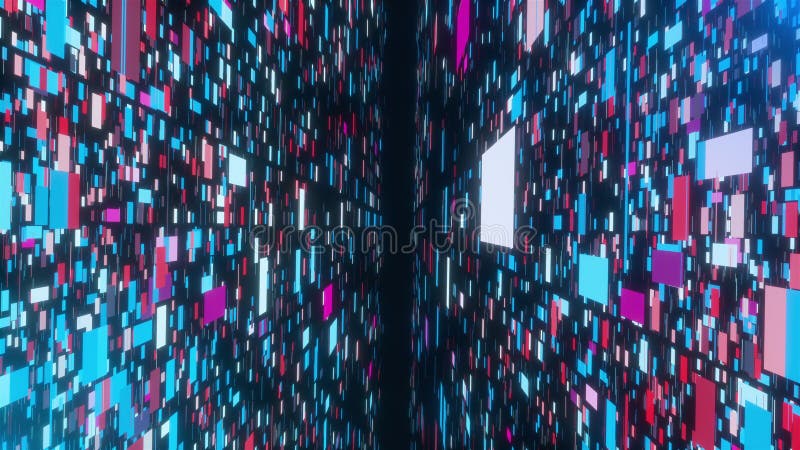 3d Rendering Parallel Planes. Digital Abstract Technologcal Background ...