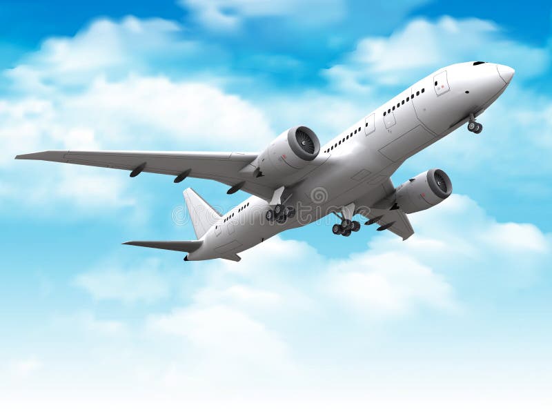 Passenger Airplane Png Stock Illustrations – 689 Passenger Airplane Png ...