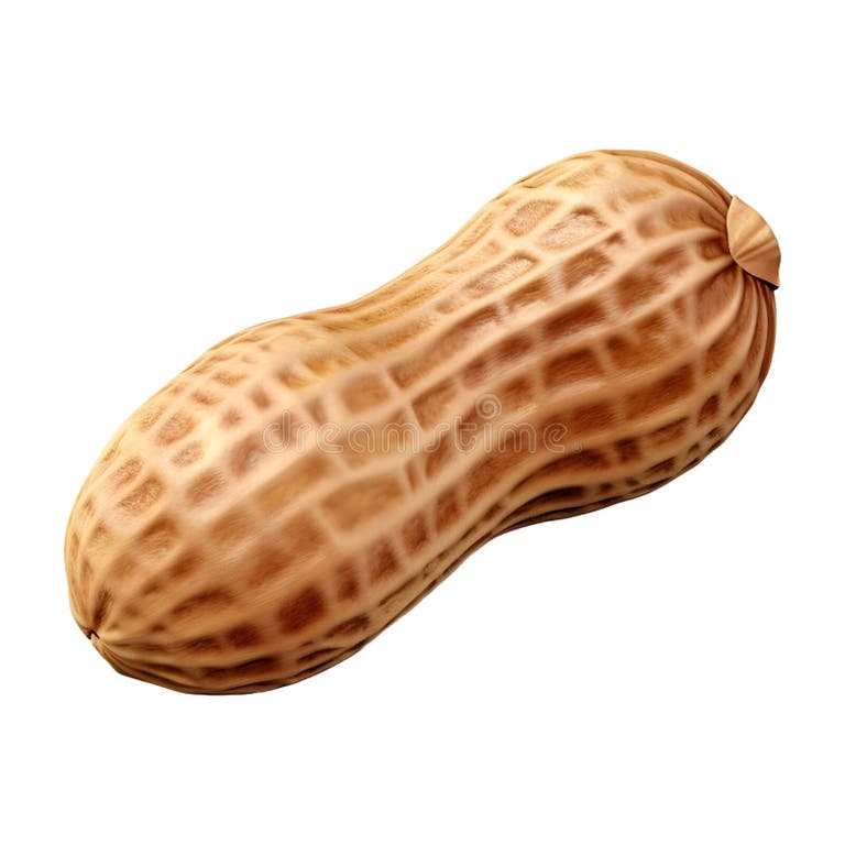 3D Rendering of a Peanuts on Transparent Background - Ai Generated ...