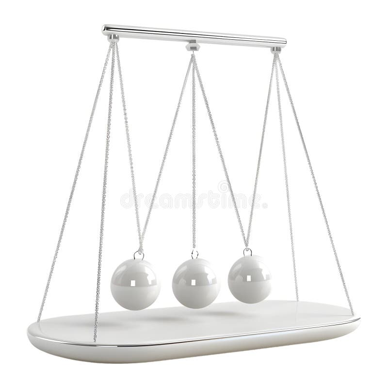 3D Rendering of a Pendulum on Transparent Background - Ai Generated ...