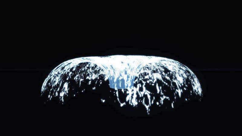 3d Rendering of a Perfect Loop Water Fountain with Alpha Stock Footage ...