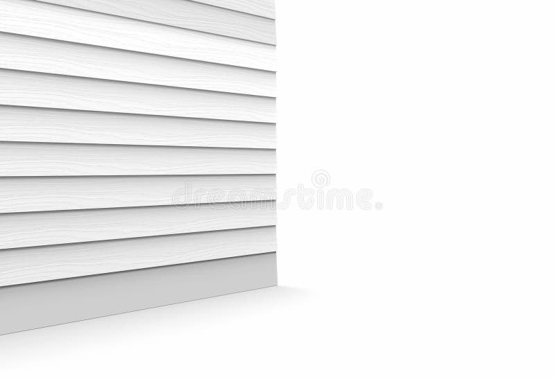 3d Rendering. Perspective View of Gray Wood Panels Edge Wall and Floor ...