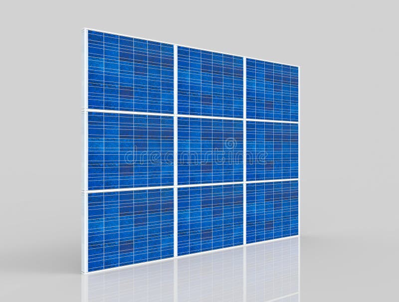 Solar Plate Collector Shingle Roof Background Thermal Panel House Stock ...