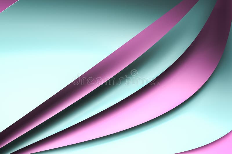 3d Rendering, Pink Surface and Graphic Design Background Stock ...