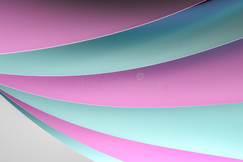 3d Rendering, Pink Surface and Graphic Design Background Stock ...