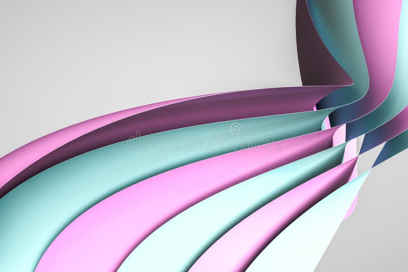 3d Rendering, Pink Surface and Graphic Design Background Stock ...