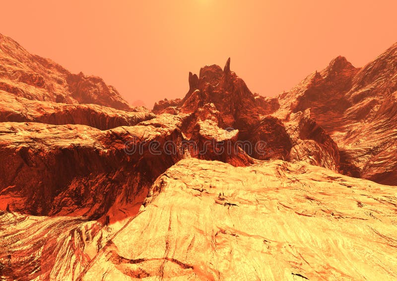 3D Rendering Planet Mars Lanscape Stock Illustration - Illustration of ... 3D Rendering Planet Mars Lanscape Stock Illustration - Illustration of ...