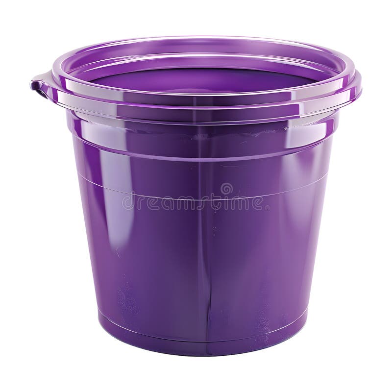 3D Rendering of a Plastic Basket on Transparent Background - Ai ...