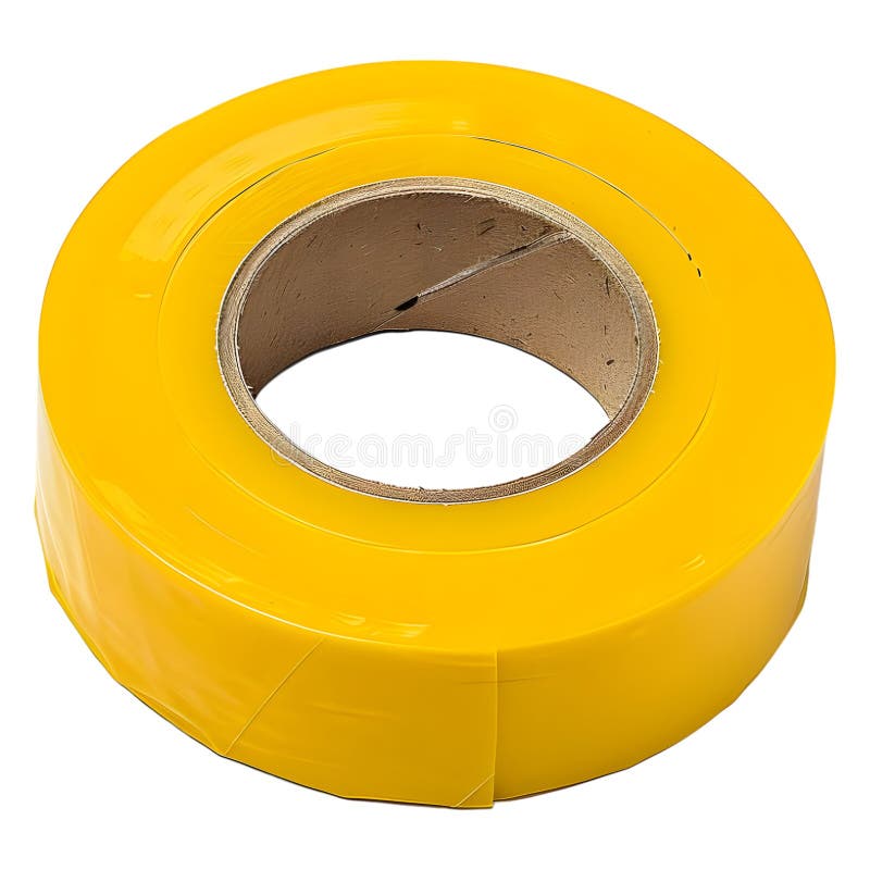 3D Rendering of a Plastic Tape on Transparent Background - Ai Generated ...