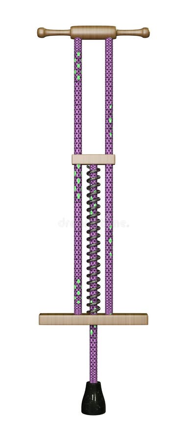 Pogo Stick stock illustration. Illustration of play, stick - 47858151