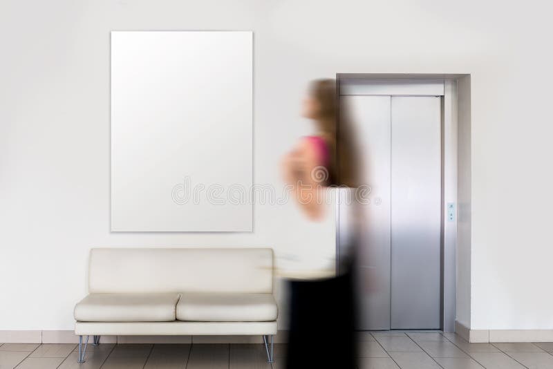 3D Rendering of Poster Exhibition Gallery Mockups in a Hall Interior ...