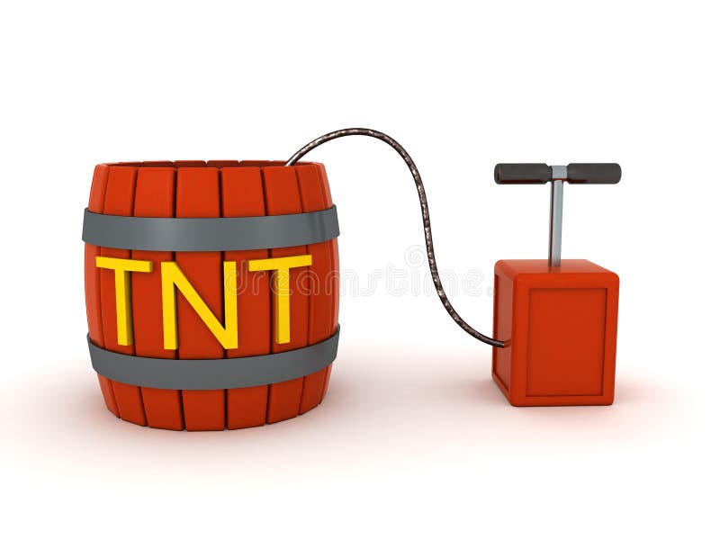 3d Rendering Of Two Tnt Detonator Boxes Isolated On White Background ... 3d Rendering Of Two Tnt Detonator Boxes Isolated On White Background ...