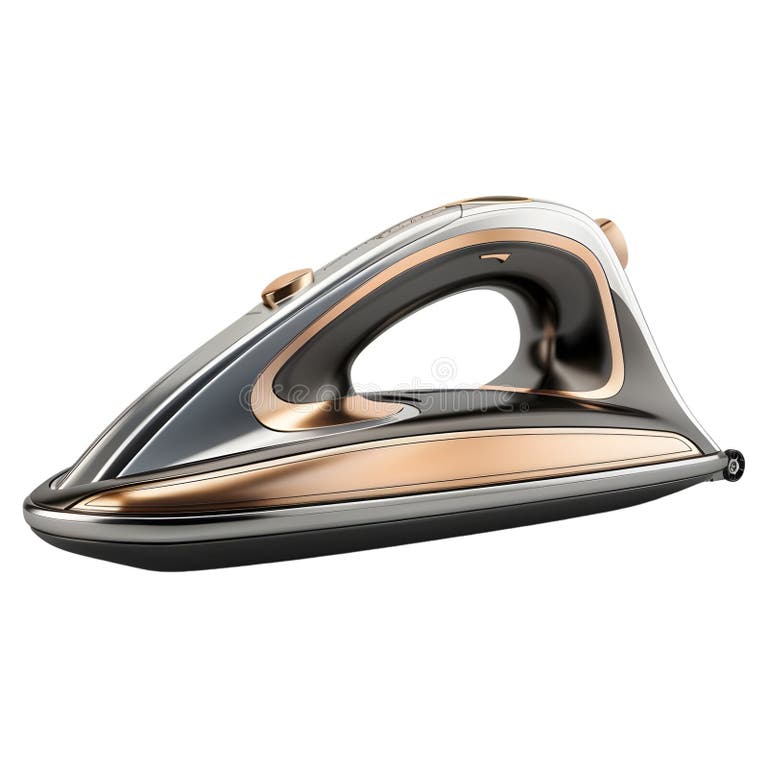 3D Rendering of a Pressing Iron on Transparent Background - Ai ...